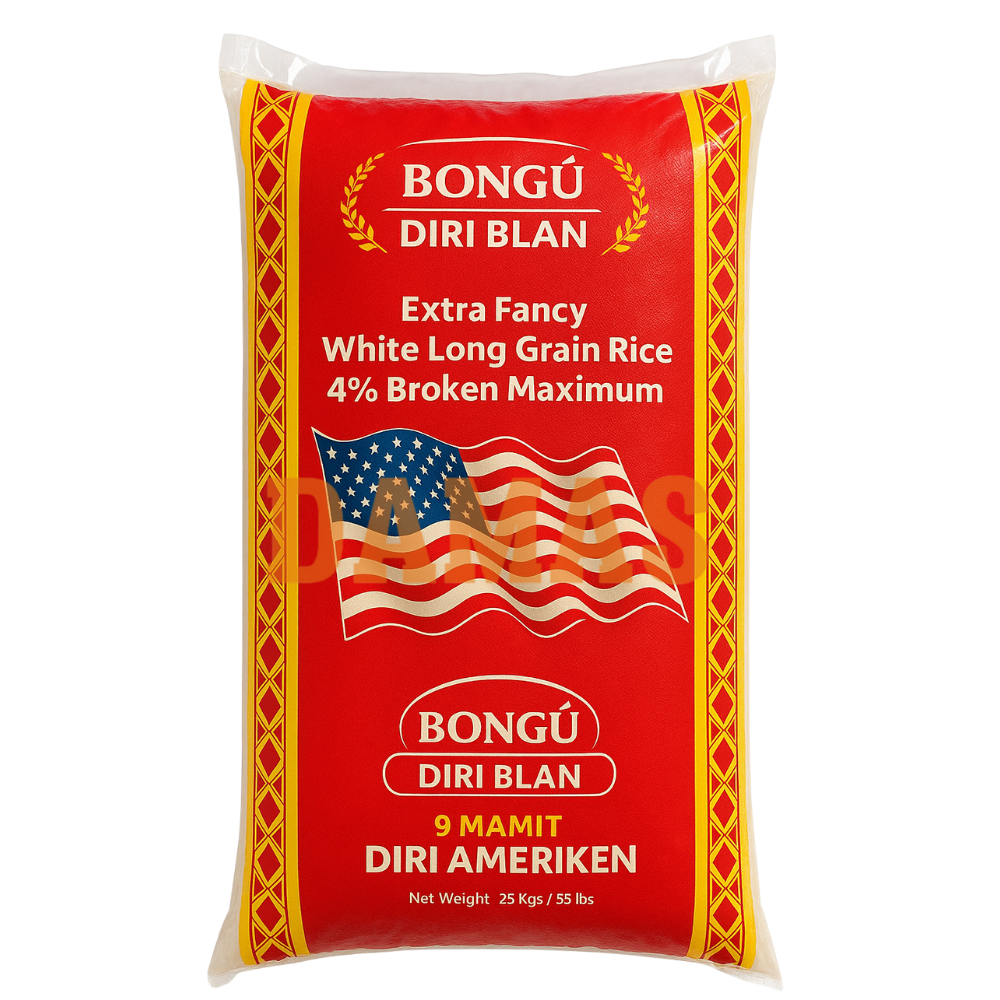 DIRI BONGU RIZ 25KG AMERICAN – DAMAS